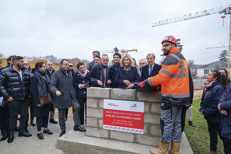 À CHÂTENAY-MALABRY, « GRAND CREPS » ET NOUVEAU PARC PUBLIC